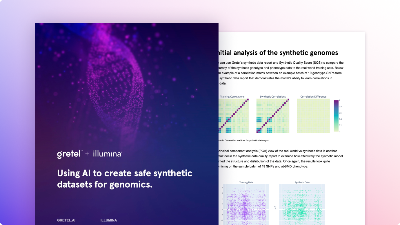 Gretel Customer Case Study: Illumina